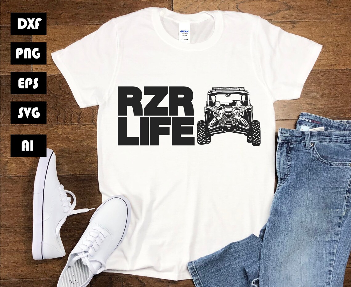 RZR Life Svg File Atv Svg Polaris Rzr Logo Svg Digital - Etsy