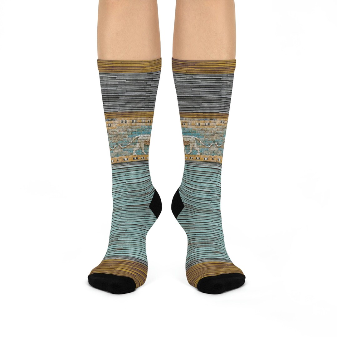 Lion Socks, Antiquity Design, Original Tiles Archeology, Art History ...