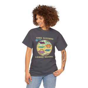 King Gizzard & the Lizard Wizard Ultra Cotton Short Sleeve Tee, KGLW T ...