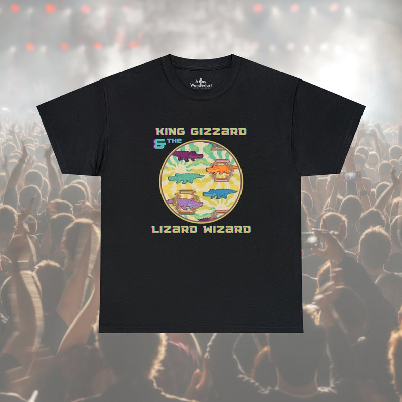 King Gizzard & the Lizard Wizard Ultra Cotton Short Sleeve Tee, KGLW T ...
