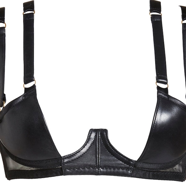Open Cup Balconette Bra - Etsy