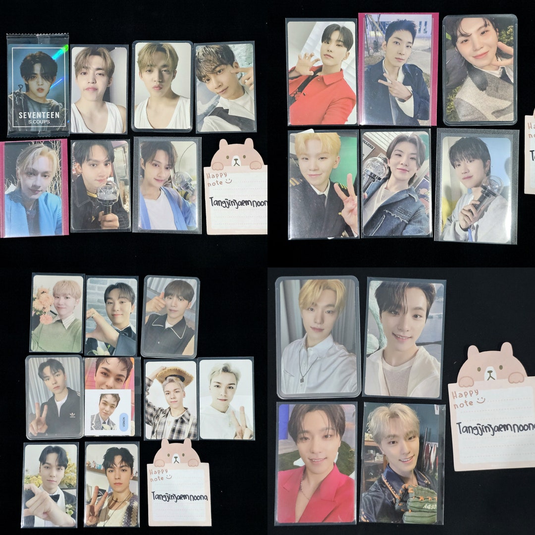 Seventeen Official Photocards - Etsy