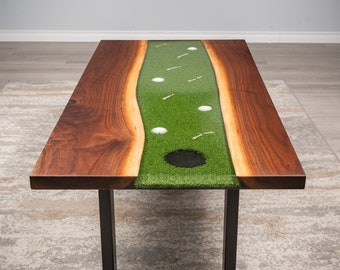 Walnut Golf Coffee Table - Etsy