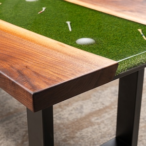 Handmade Walnut Golf Sport Resin Coffee Table - Etsy