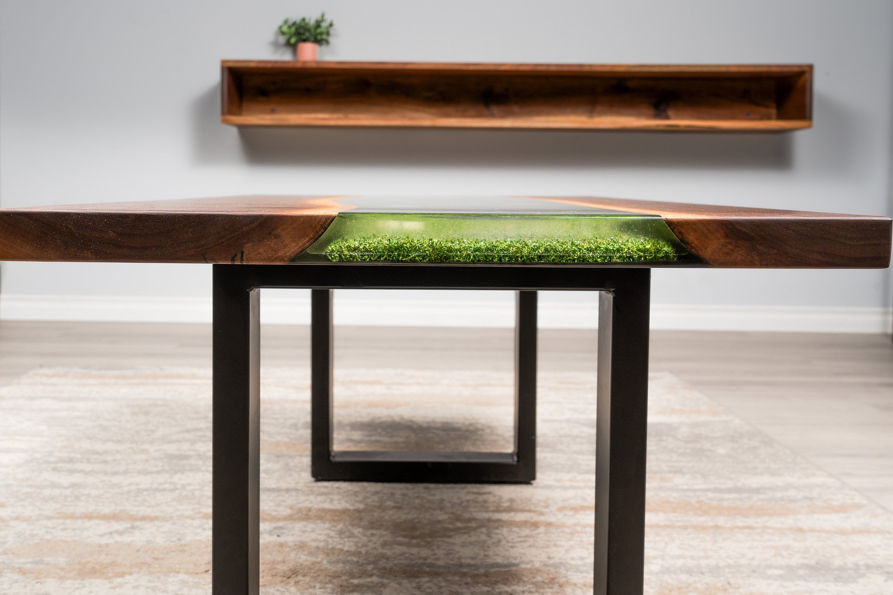 Handmade Walnut Golf Sport Resin Coffee Table - Etsy