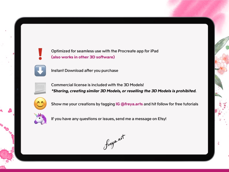 Procreate 3D Models | 25 Clothing 3D Models for Procreate, T-shirt ...