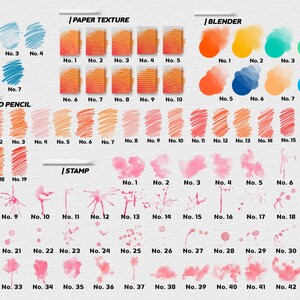 529 Procreate Brushes Set, Whole Shop Bundle, Mega Procreate Bundle ...