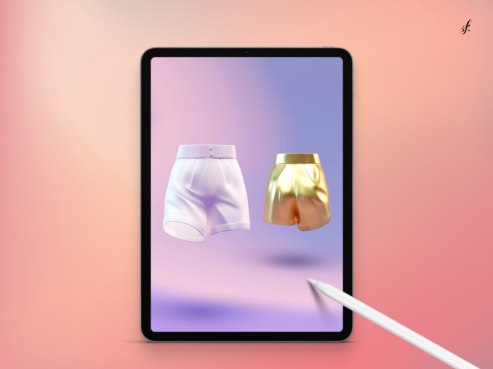 Procreate 3D Models | 25 Clothing 3D Models for Procreate, T-shirt ...