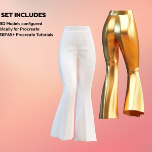 25 Clothing 3D Model Procreate With 65+ Procreate Tutorials, Procreate ...