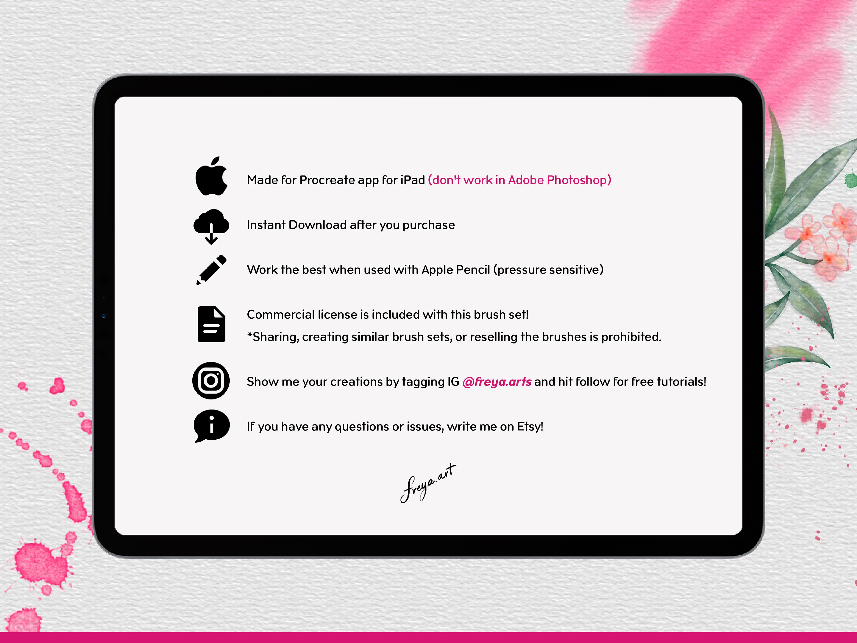 Blending Brush Procreate 8 Procreate Watercolor Blending - Etsy UK