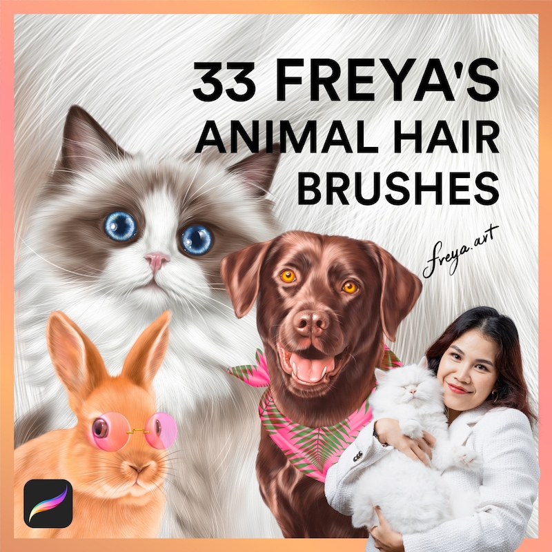 Realistic Fur Brushes - Etsy