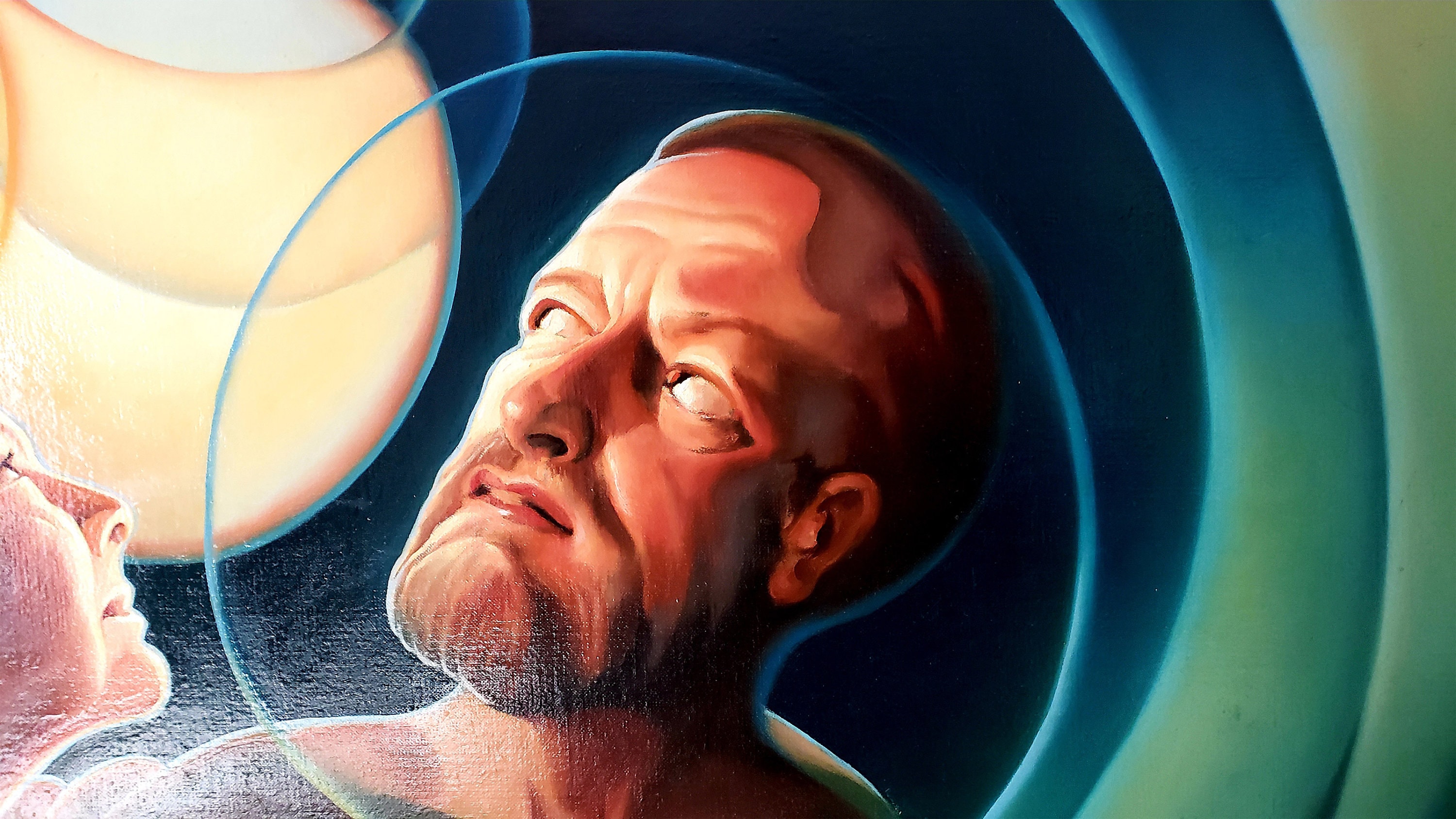 Original Oil Painting "emergence" by Famous Artist George Noseworthy ...