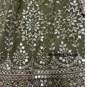 Mahendi Green Lehenga Choli for Women | Indian Wedding Wear Mahendi ...