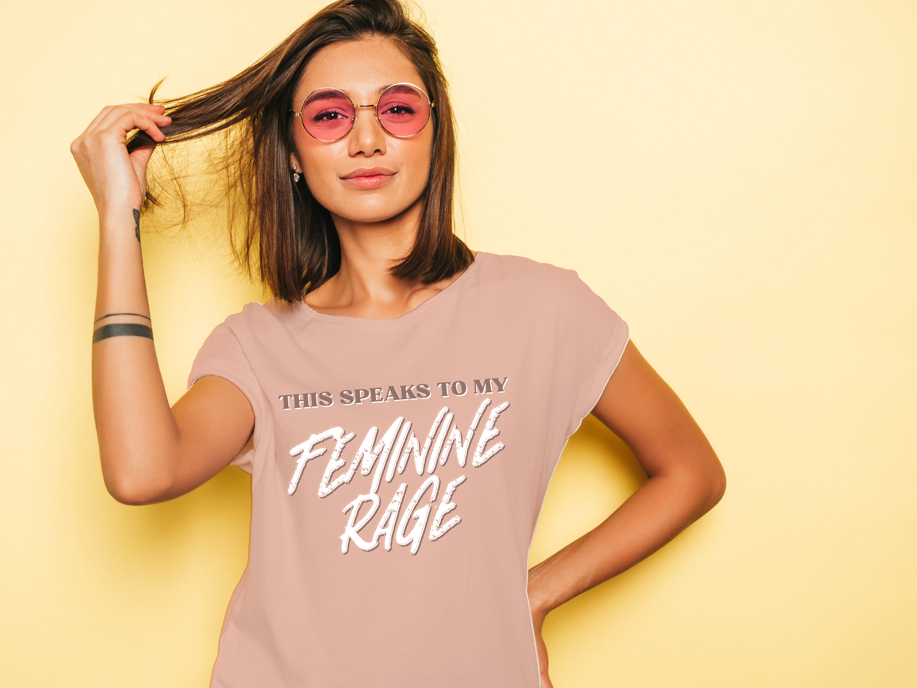 Feminine Rage SVG EPS PNG Screen Printing - Etsy Israel