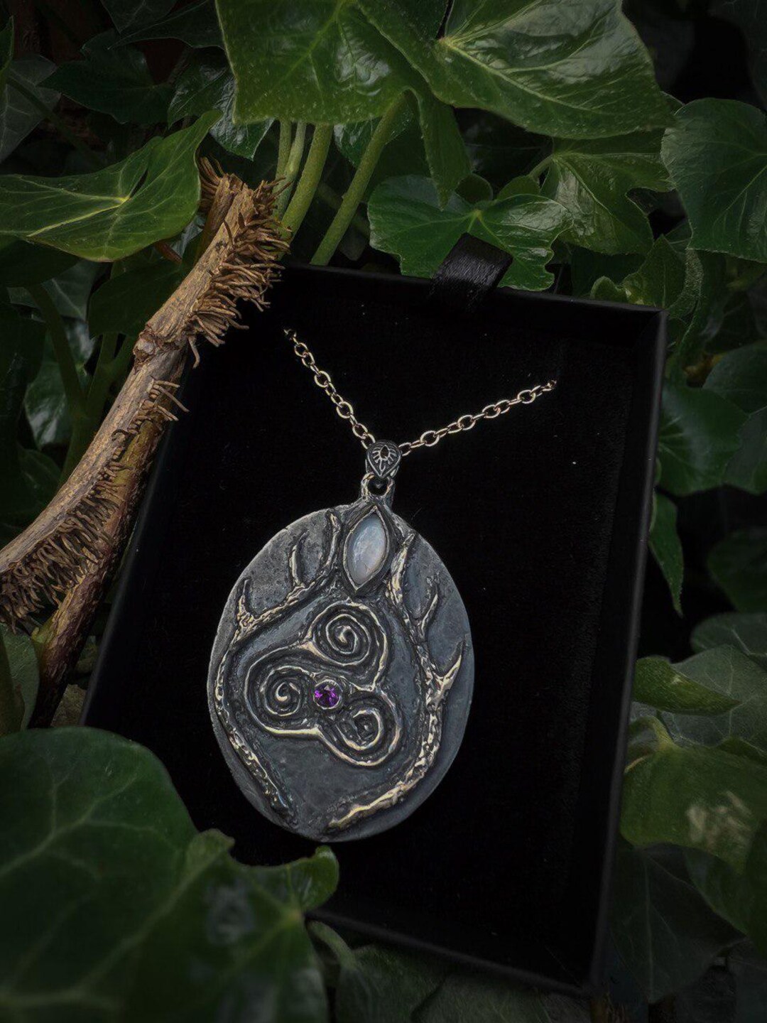 Triskelion Pendant Made in Sterling Silver "danu Forest Collection ...