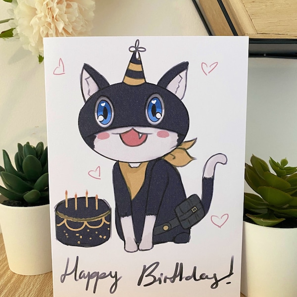 Persona Birthday Card - Etsy