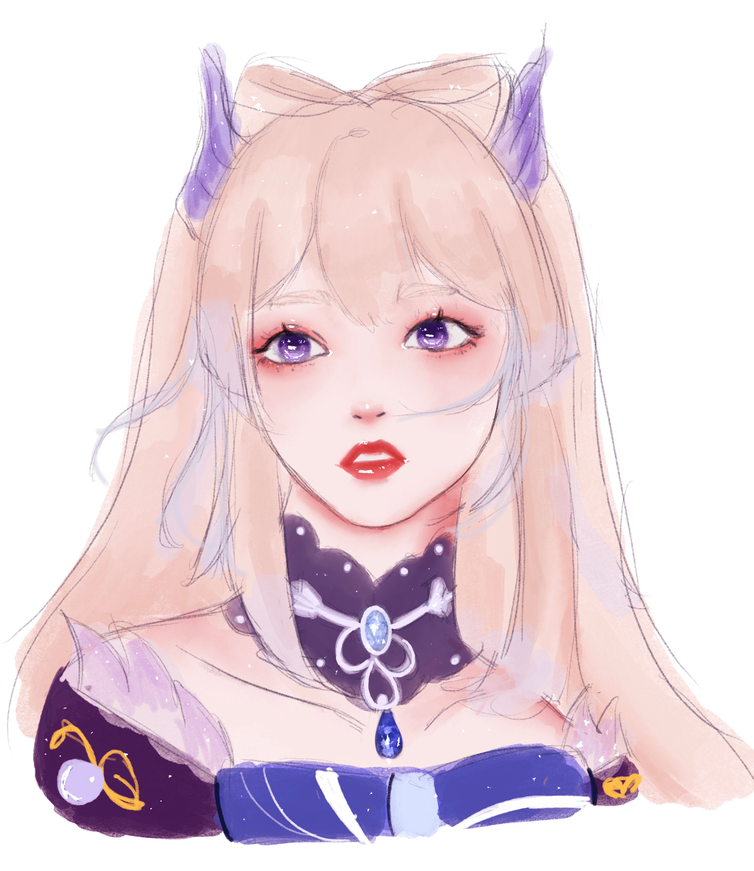 DIGITAL ART PFP Custom Profile Picture Art Commission - Etsy UK