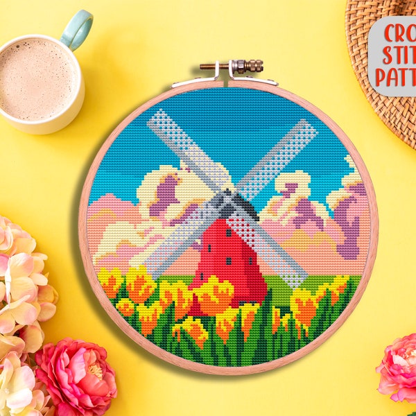 Dutch Cross Stitch - Etsy