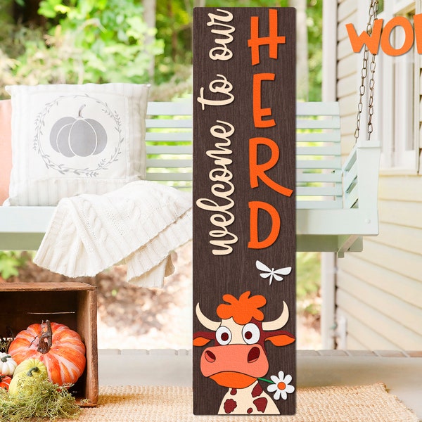 Welcome to Our Herd Svg - Etsy