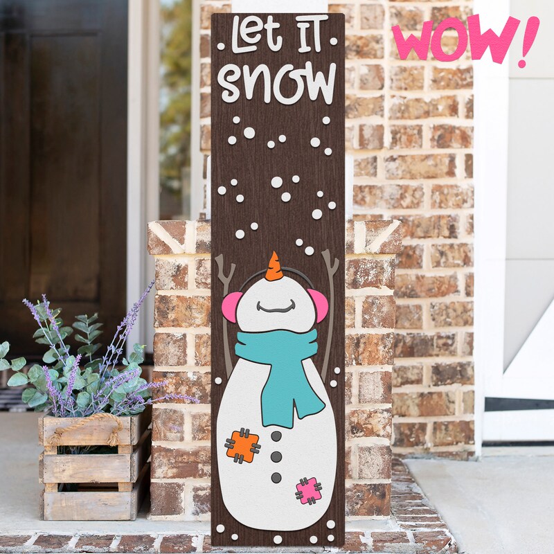 Winter Porch Signs - Etsy