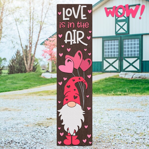Valentines Day Porch Sign - Etsy