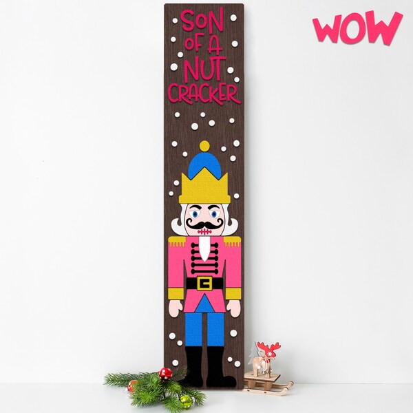 Nutcracker Porch Leaner - Etsy