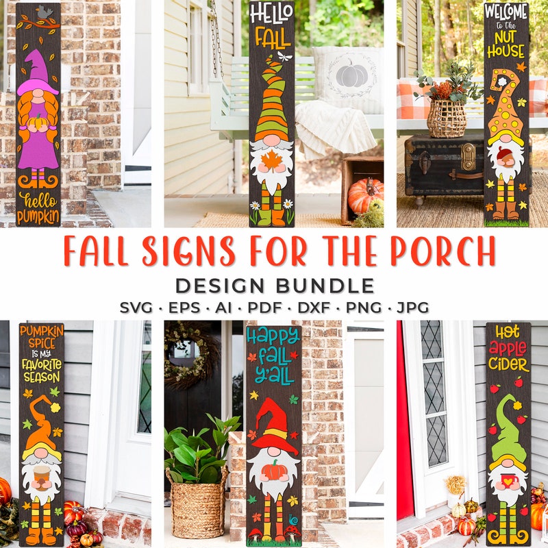 Fall Gnome Svg - Etsy