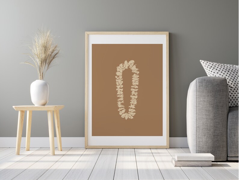 Hawaiian Lei Art Print Set 2 DIGITAL DOWNLOAD - Etsy