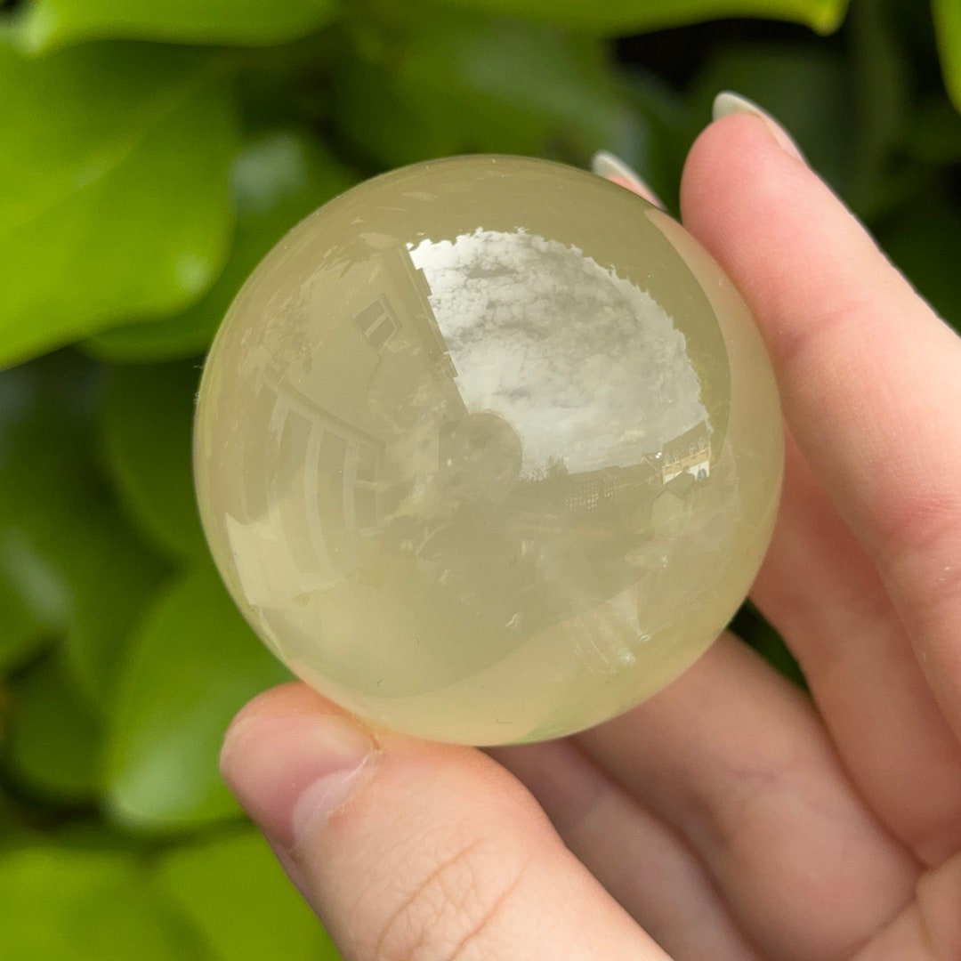 Irradiated Citrine Sphere | Crystals for Wealth, Crystals for Money ...