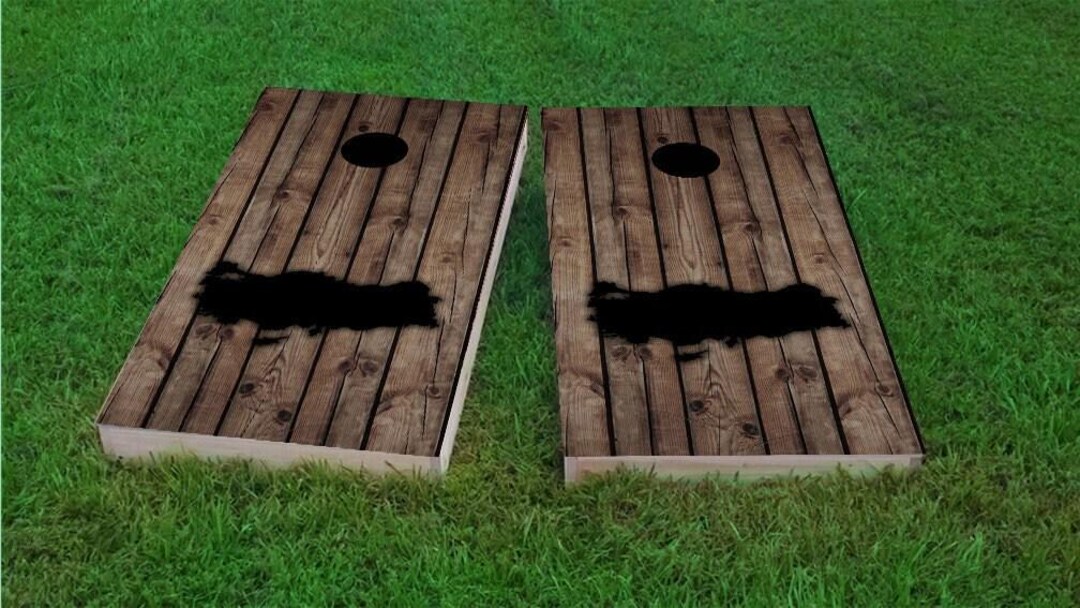 Wood Turkey Themed 2x4 Custom Cornhole Board Set With Bags Custom Corn ...