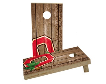 Ohio State Cornhole - Etsy