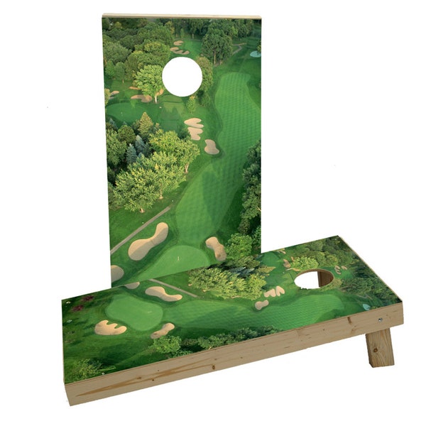 Golf Cornhole - Etsy