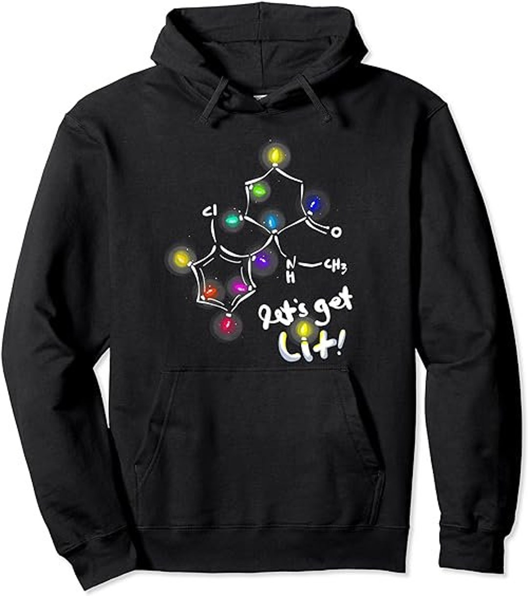 Ketamine Molecules Christmas Gift Hoodies T-shirt, Sweatshirt, Hoodie ...