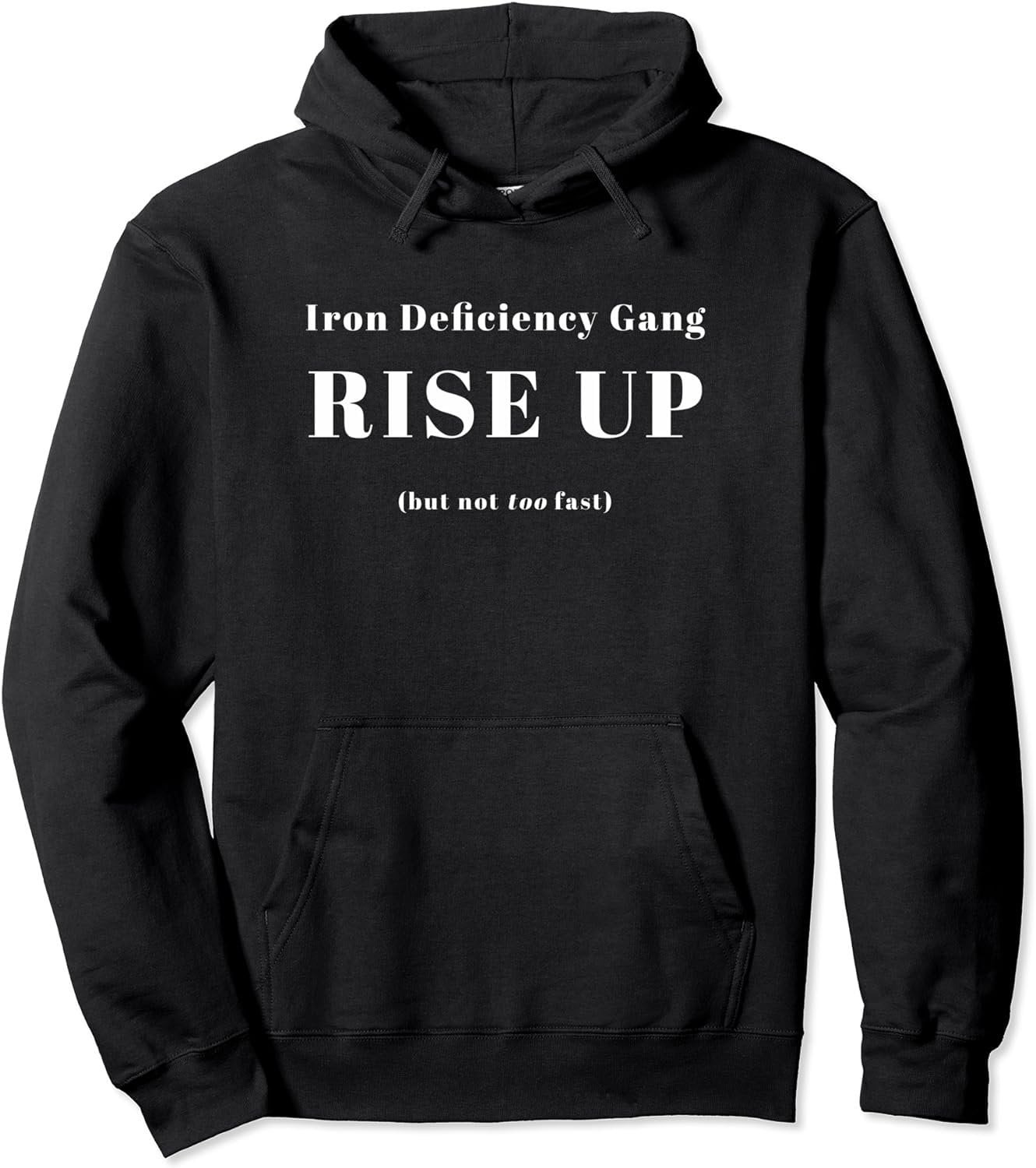 Funny Iron Deficiency Anemia Dizzy Health Meme Pun Pullover - Etsy
