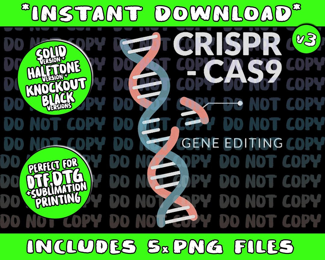 CRISPR Cas9 Png Bundle Trending Png Popular Printable - Etsy Singapore