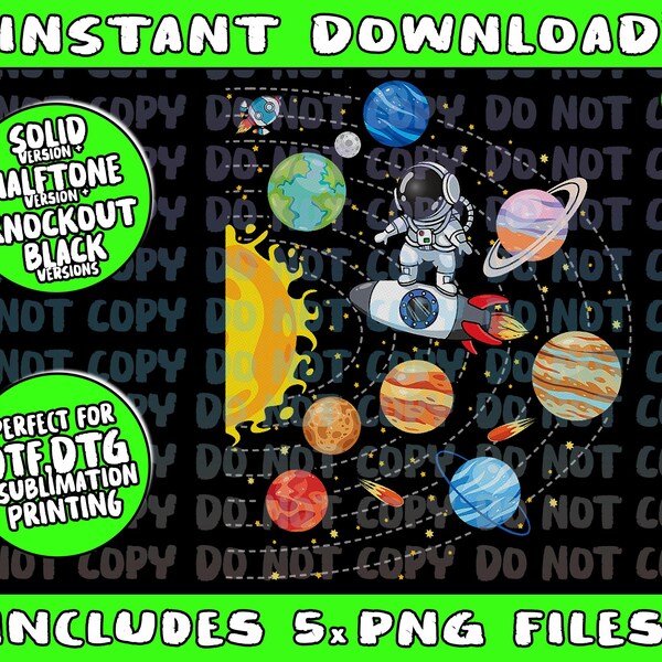 Solar System Art - Etsy