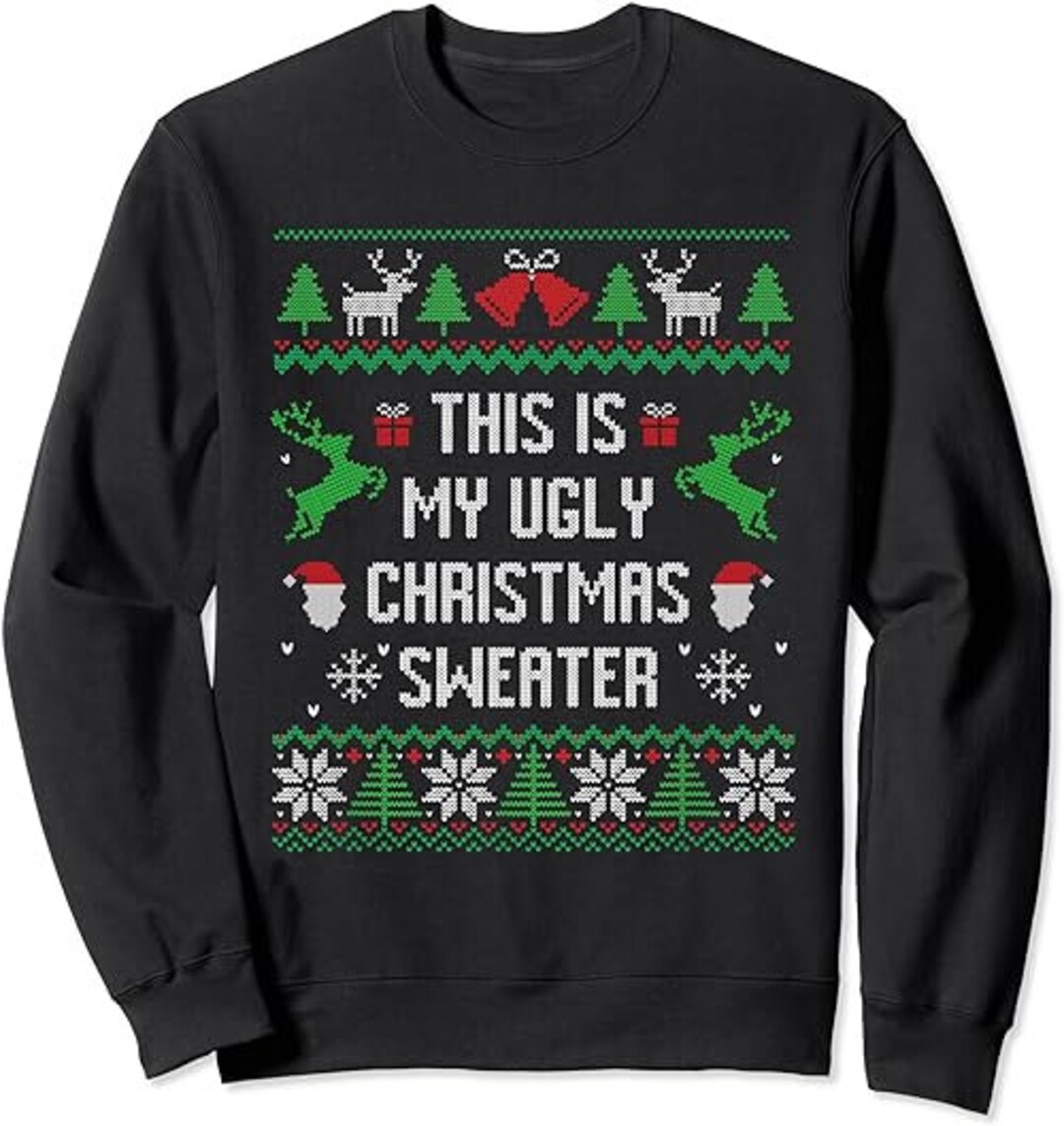 This is My Ugly Sweater Funny Christmas Xmas Holiday Pajama - Etsy