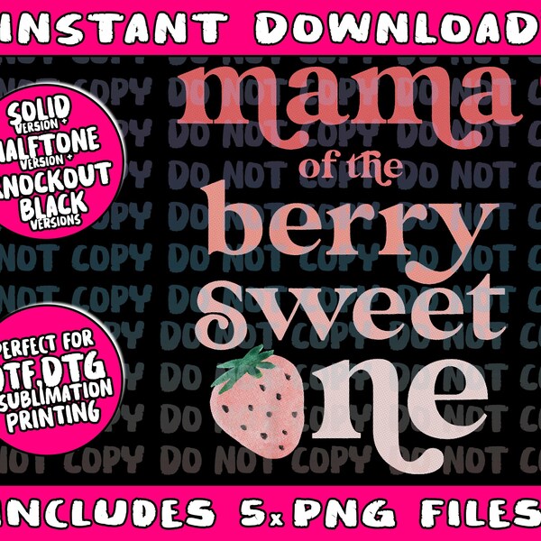 Mama of the Berry Png - Etsy
