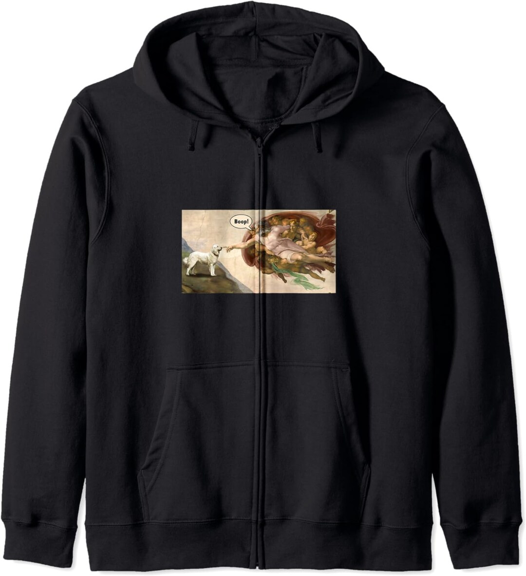 Boop the Snoot of Great Pyrenees Funny Dog Meme Zip Hoodie - Etsy