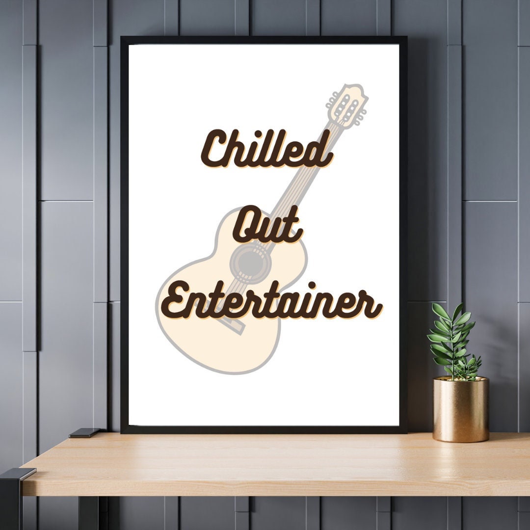 The Office UK Art Chilled Out Entertainer Artwork Digital Printable ...