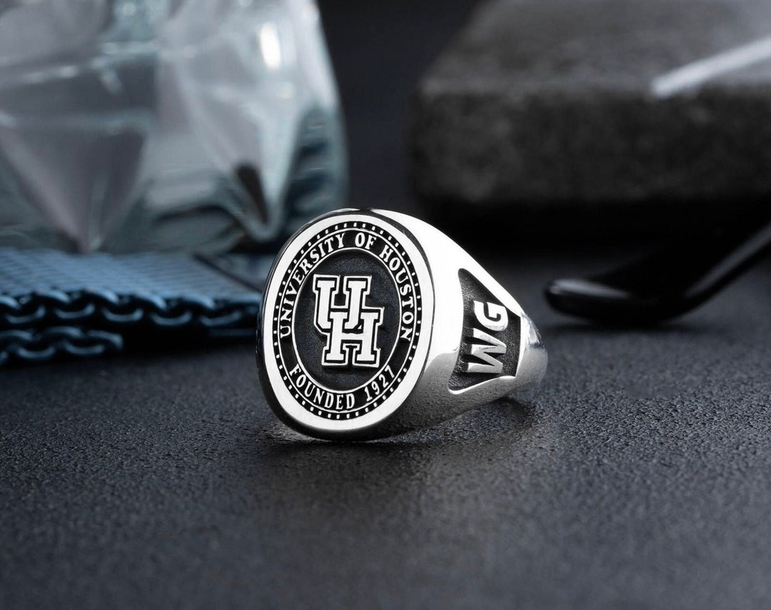 Personalized Signet Ring, College Ring, Family Crest Ring, Coat of Arms ...