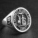 Silver University Signet Ring, Custom College Ring, Unisex Graduation ...