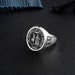 Silver University Signet Ring, Custom College Ring, Unisex Graduation ...
