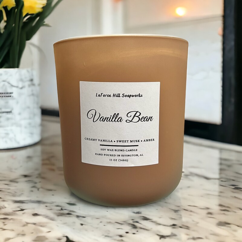 Vanilla Bean Candles - Etsy