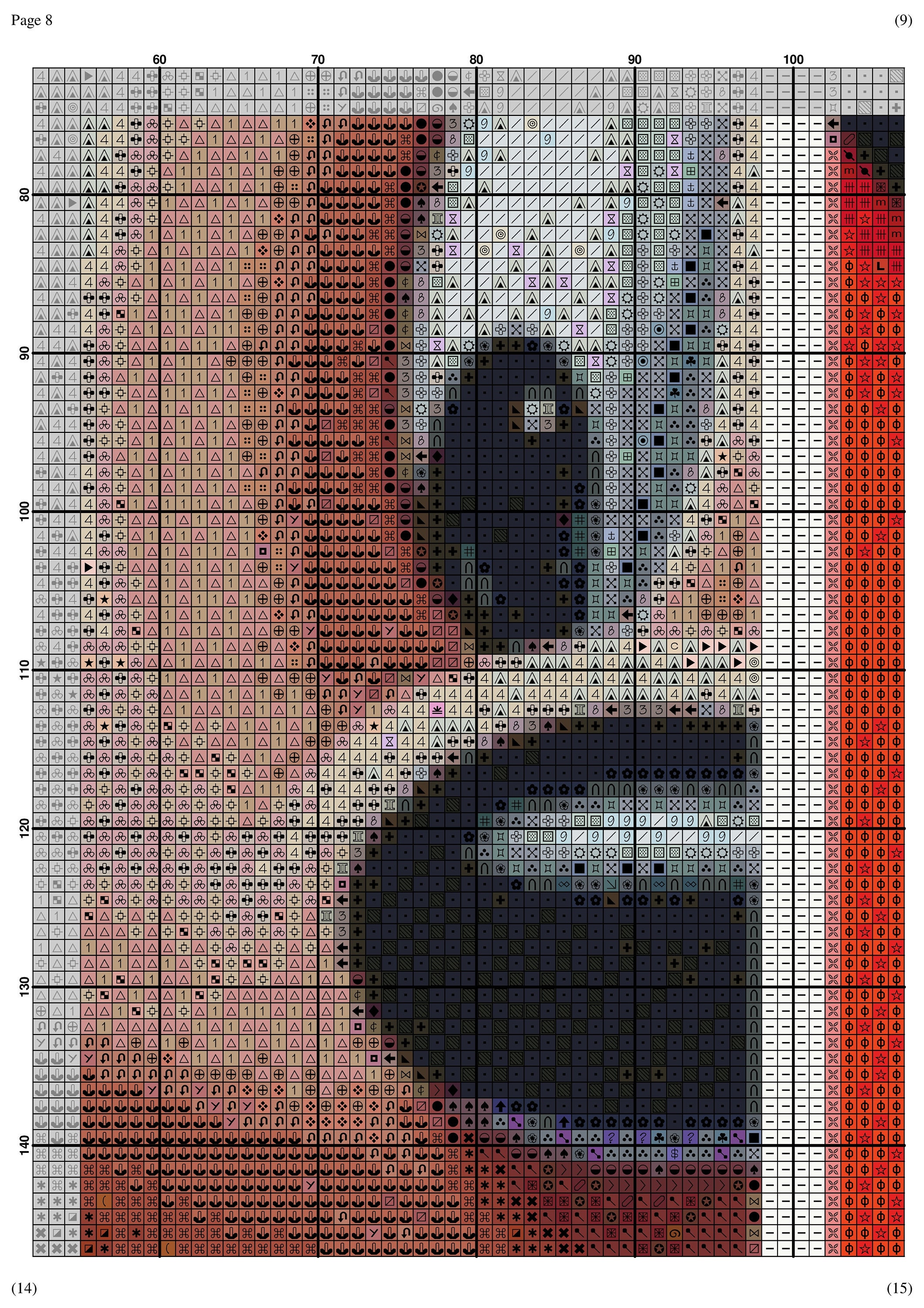 Cartoon Characters Cross Stitch Pattern / Cute Cartoon Cross - Etsy