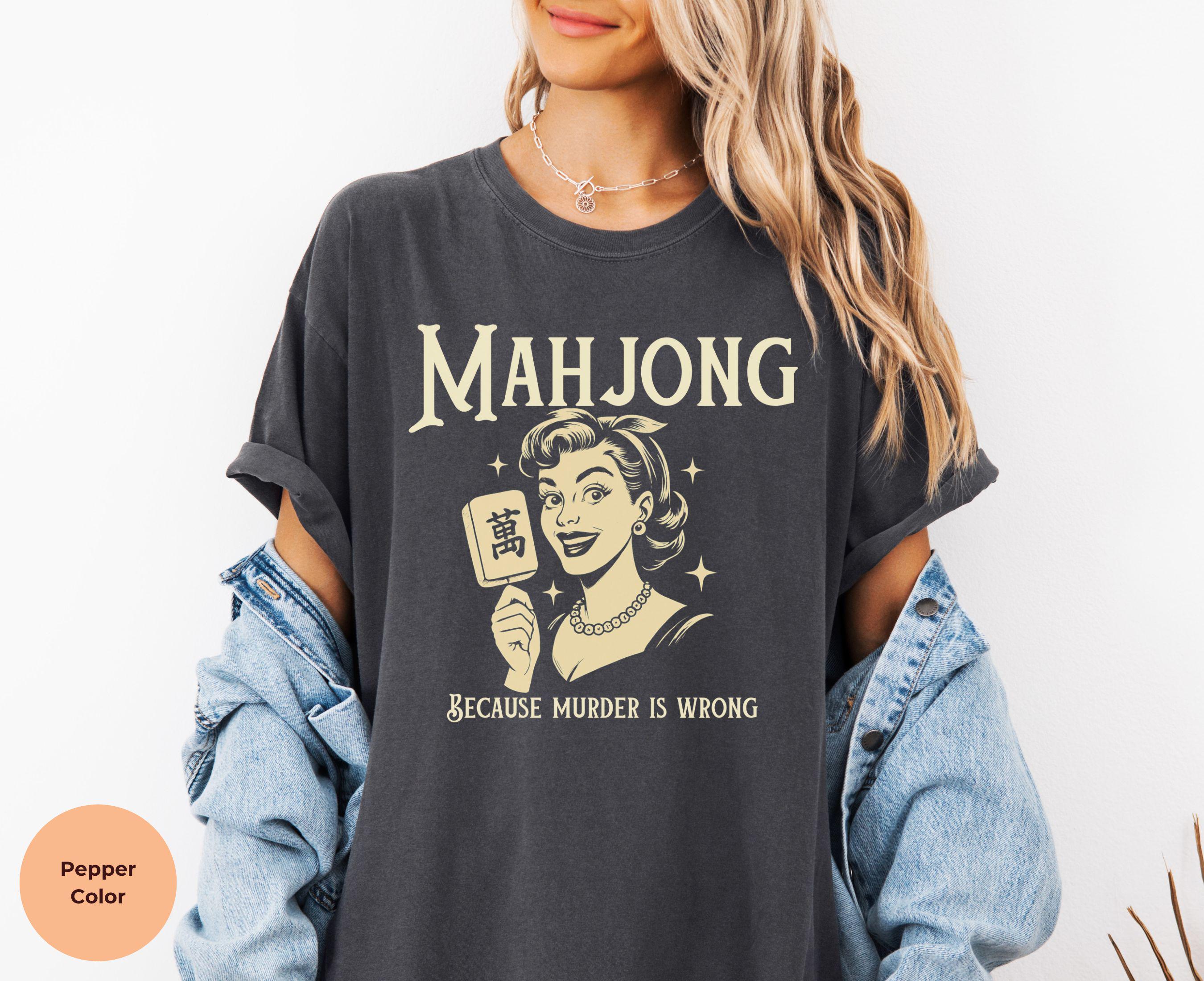 Funny Mahjong Shirt, Game Night Gift for Her - Etsy