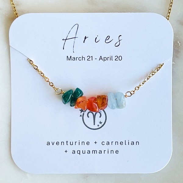 Aries Necklace - Etsy