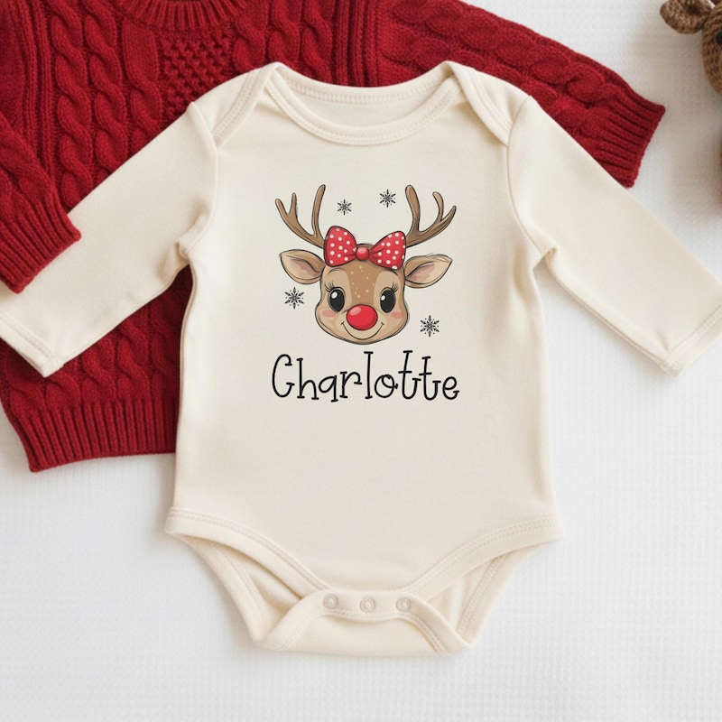 Baby 3 Xmas Onesie - Etsy
