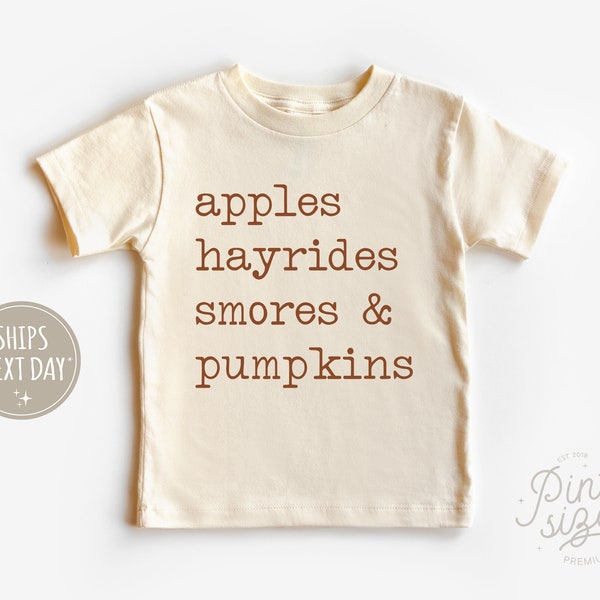 Toddler Fall Shirt - Etsy