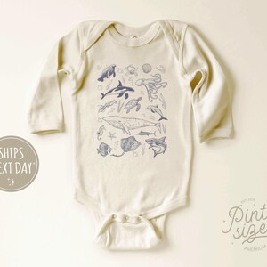 Ocean Creatures Onesie® - Under the Sea Onesie® -marine Animals Baby ...